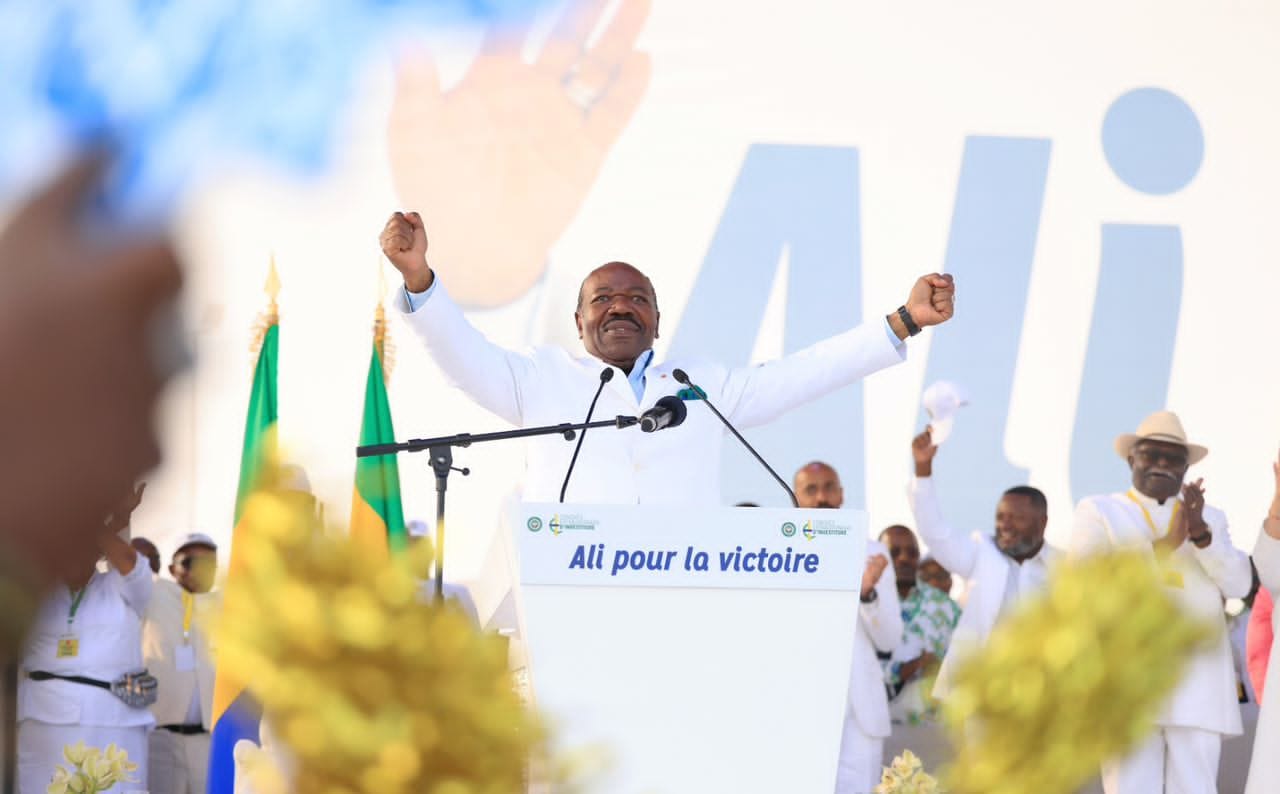 Le candidat Ali Bongo Ondimba promet une victoire par KO – JOURNAL L'OMBRE